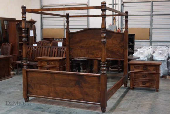 Imperial Spanish Colonial Bed - Demejico
